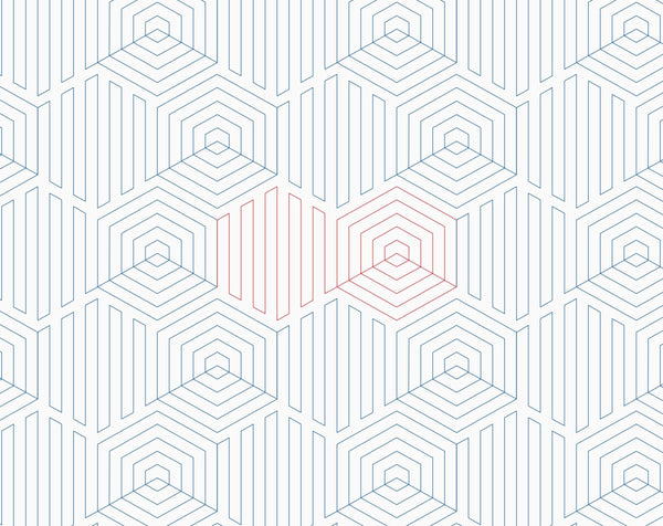 Hexagon Flow – Sew Shabby Quilting