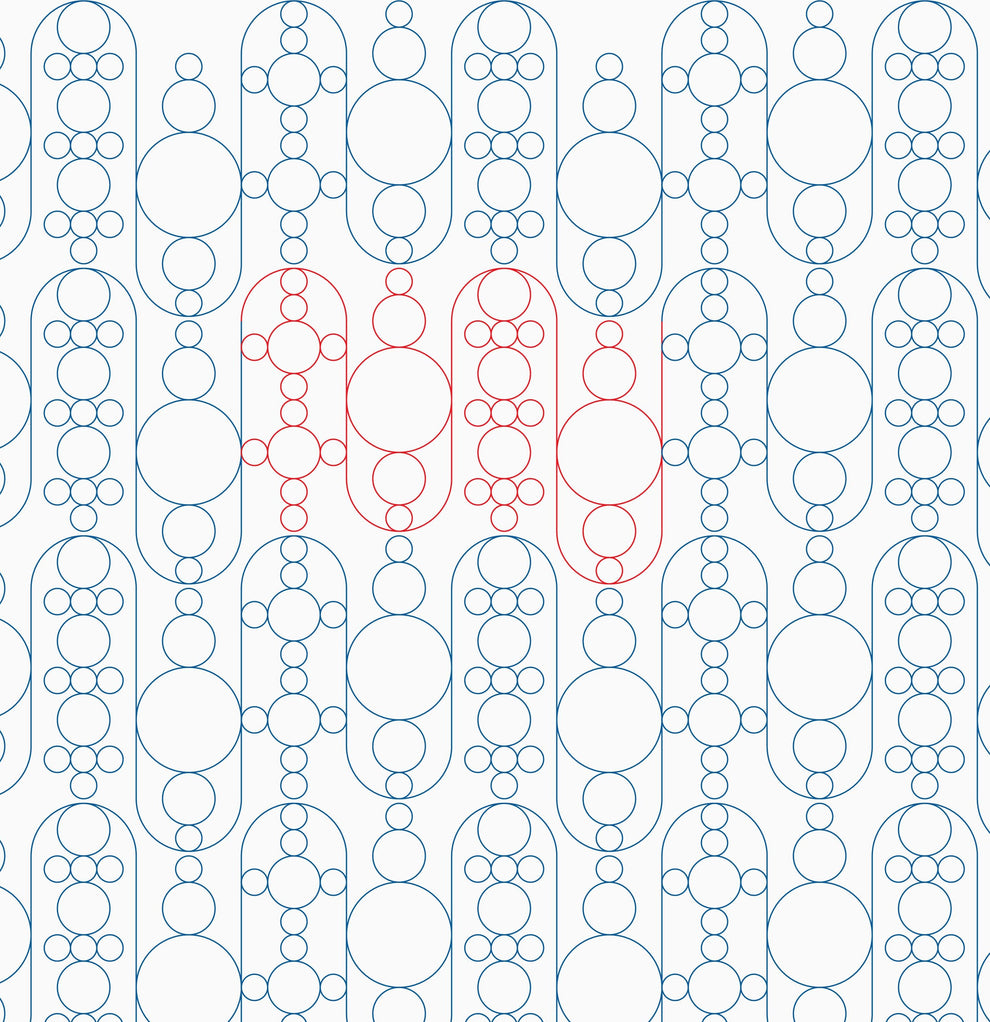 Mosaic Bubble Loops – Sew Shabby Quilting