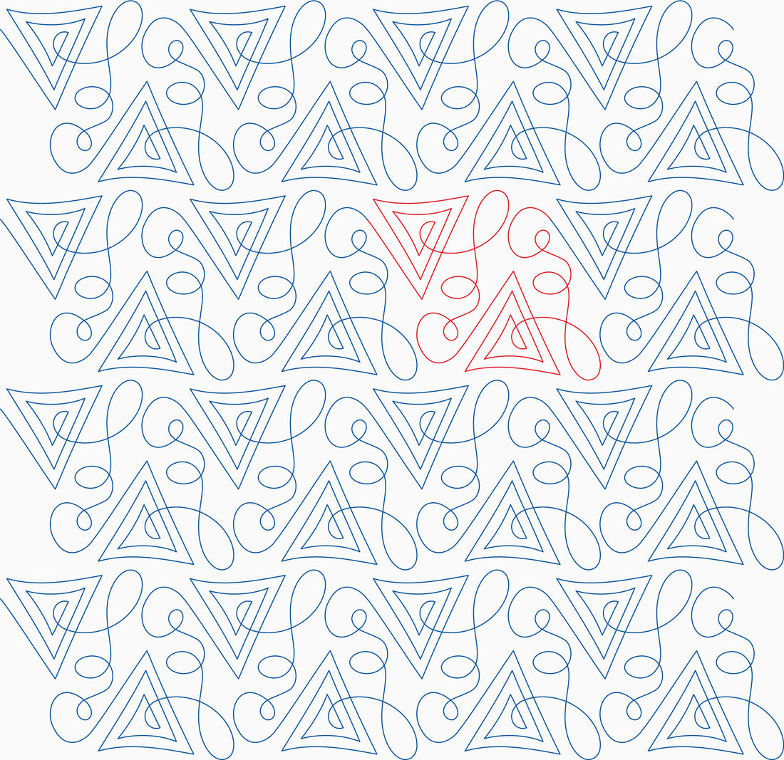 Triangle Loops – Sew Shabby Quilting