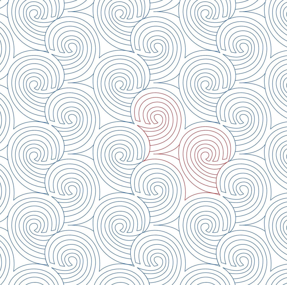 Wavy Sea – Sew Shabby Quilting